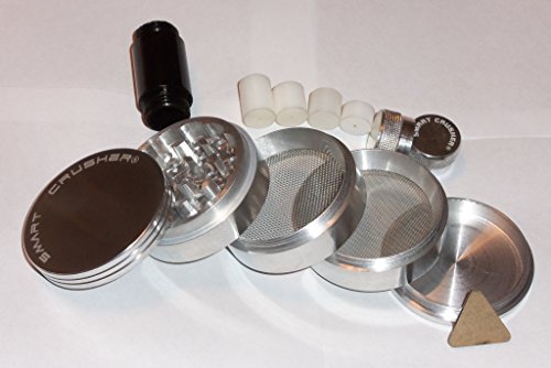 2.5" SMART CRUSHER 5PC SPICE HERB Tobacco Herb Grinder Aluminum ...