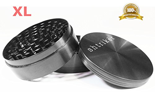 Shtriker® Grinder Extra Large 3.0 Inch 4 Piece. Tobacco Grinder / Spice ...