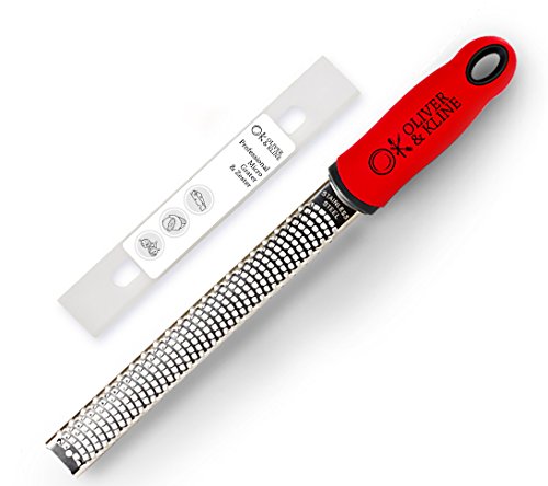 Professional Micro Grater & Zester - Best For Lemon, Cheese, Spices ...