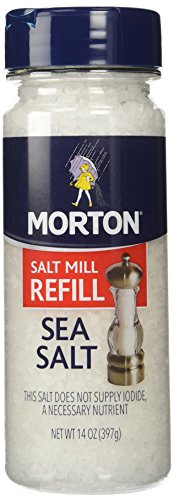 Morton Salt Sea Salt, Refill, 14 oz, 2 pk | Spice Grinder | all things ...