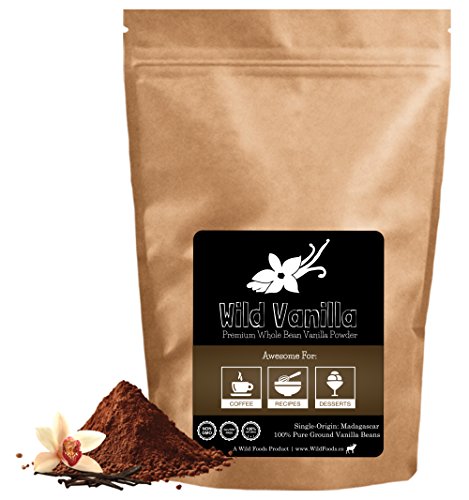 Vanilla Bean Powder, Raw Vanilla Beans From Madagascar Ground into a ...