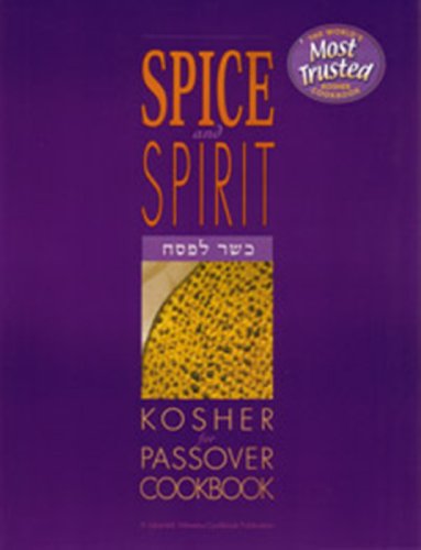 The Spice and Spirit Kosher Passover Cookbook | Spice Grinder | all ...