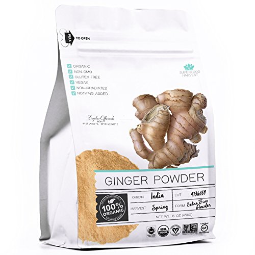Organic Ginger Powder - 1 pound - 100% USDA Organic, Certified Non GMO ...